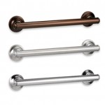 decorative and unique grab bars for bathroom safety